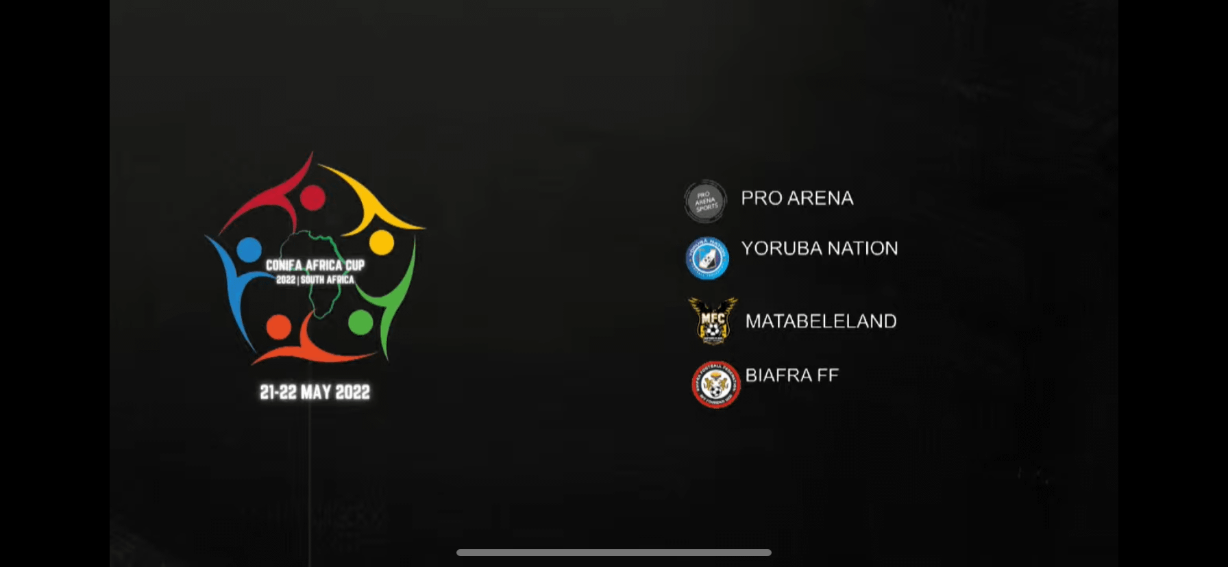 Draw made for inaugural CONIFA African Cup | CONIFA