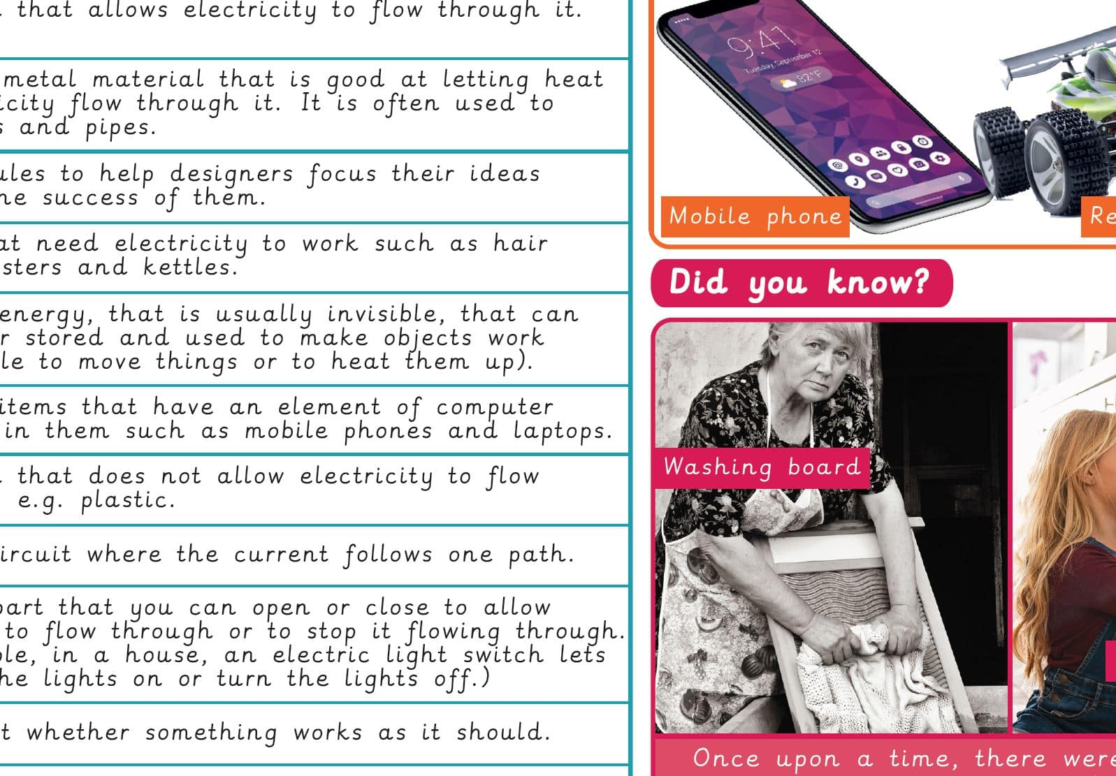Knowledge organiser: DT - Y4 Torches - Kapow Primary