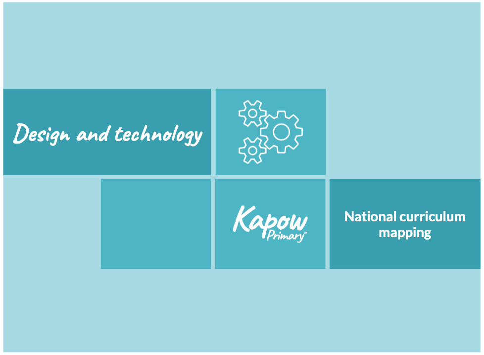 Design and Technology National Curriculum Mapping - Kapow Primary