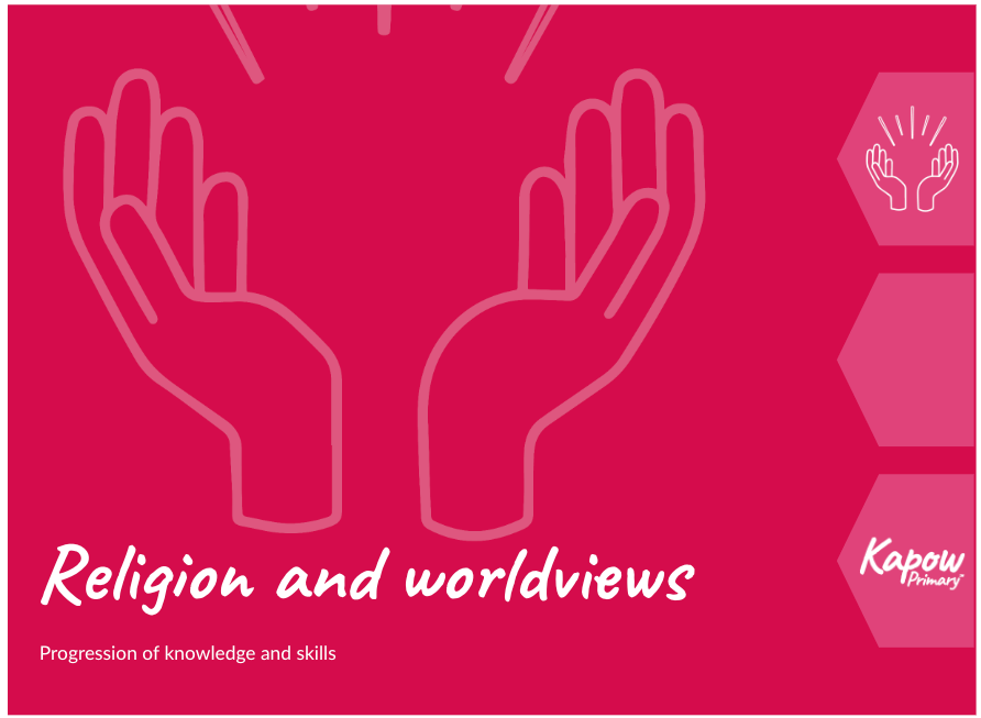 Religion and worldviews: Progression of knowledge and skills - Kapow Primary