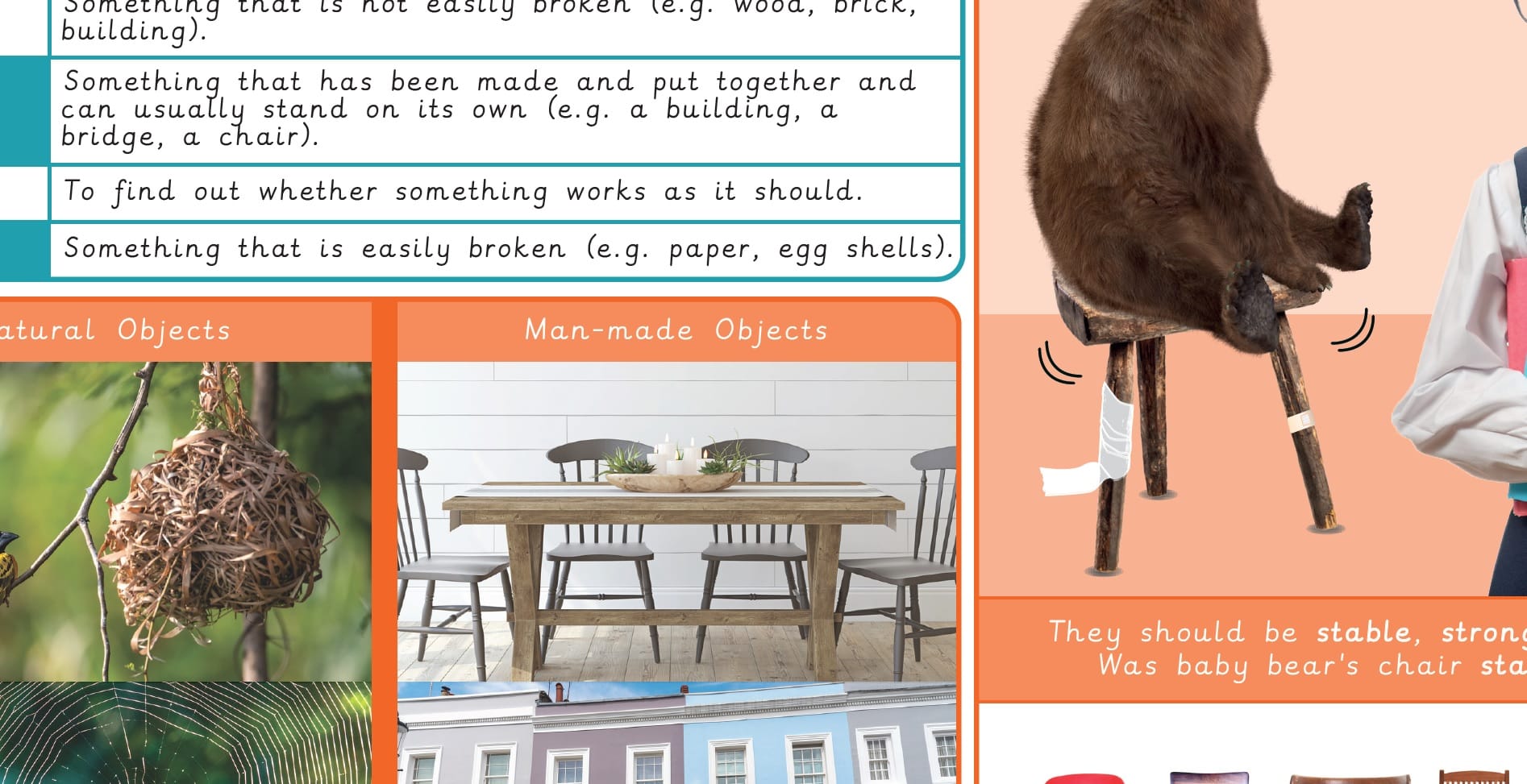 KS1 DT Knowledge Organiser | Structures