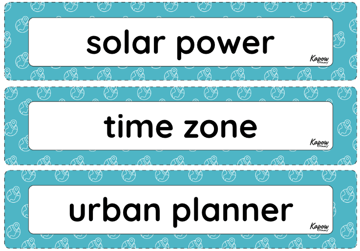 Vocabulary - Where Does Our Energy Come From?