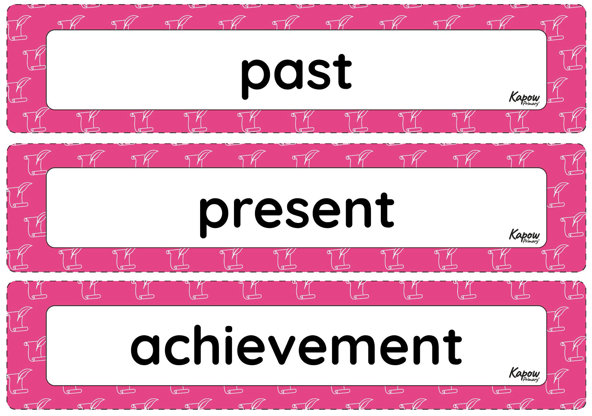 Vocabulary display: How did we learn to fly?