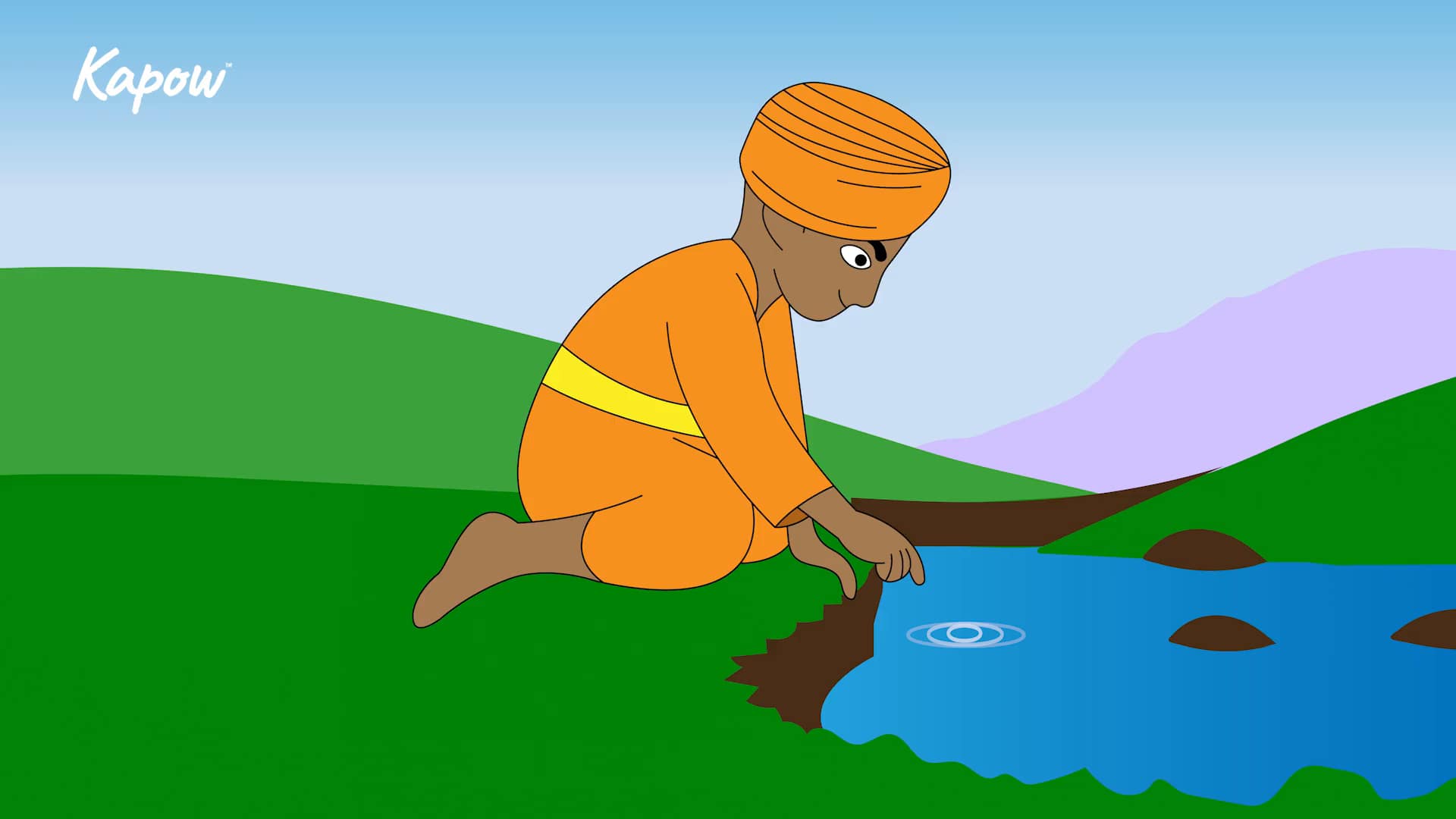 Pupil video: The first Sikh Guru - Kapow Primary