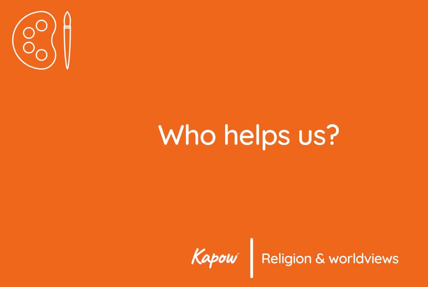 Pupil video: Who helps us? - Kapow Primary