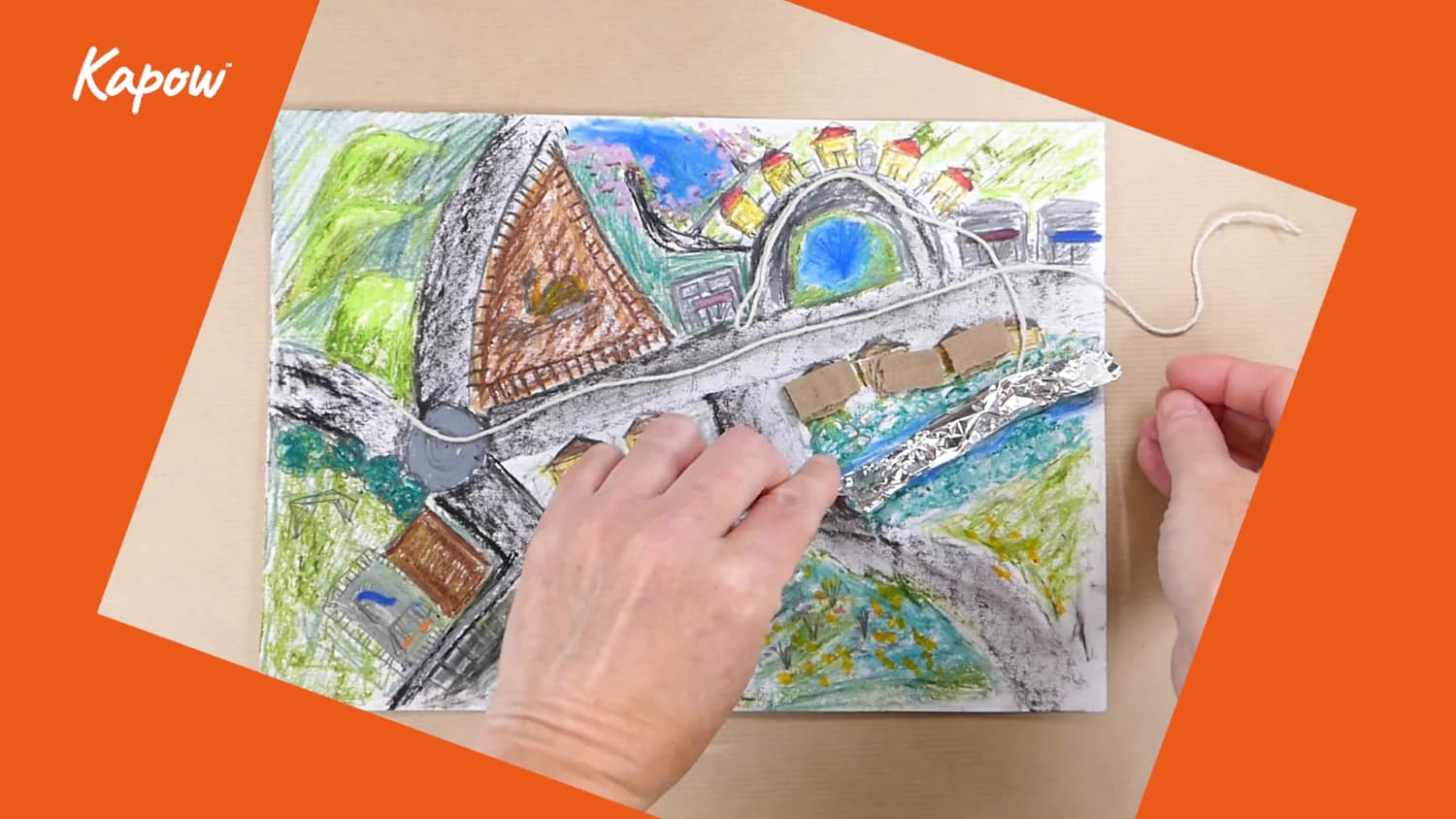 Pupil video: Relief maps - Kapow Primary