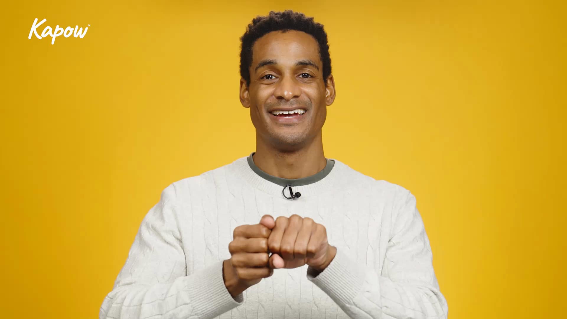 Pupil video - Sign Language - Hedgehog - Kapow Primary