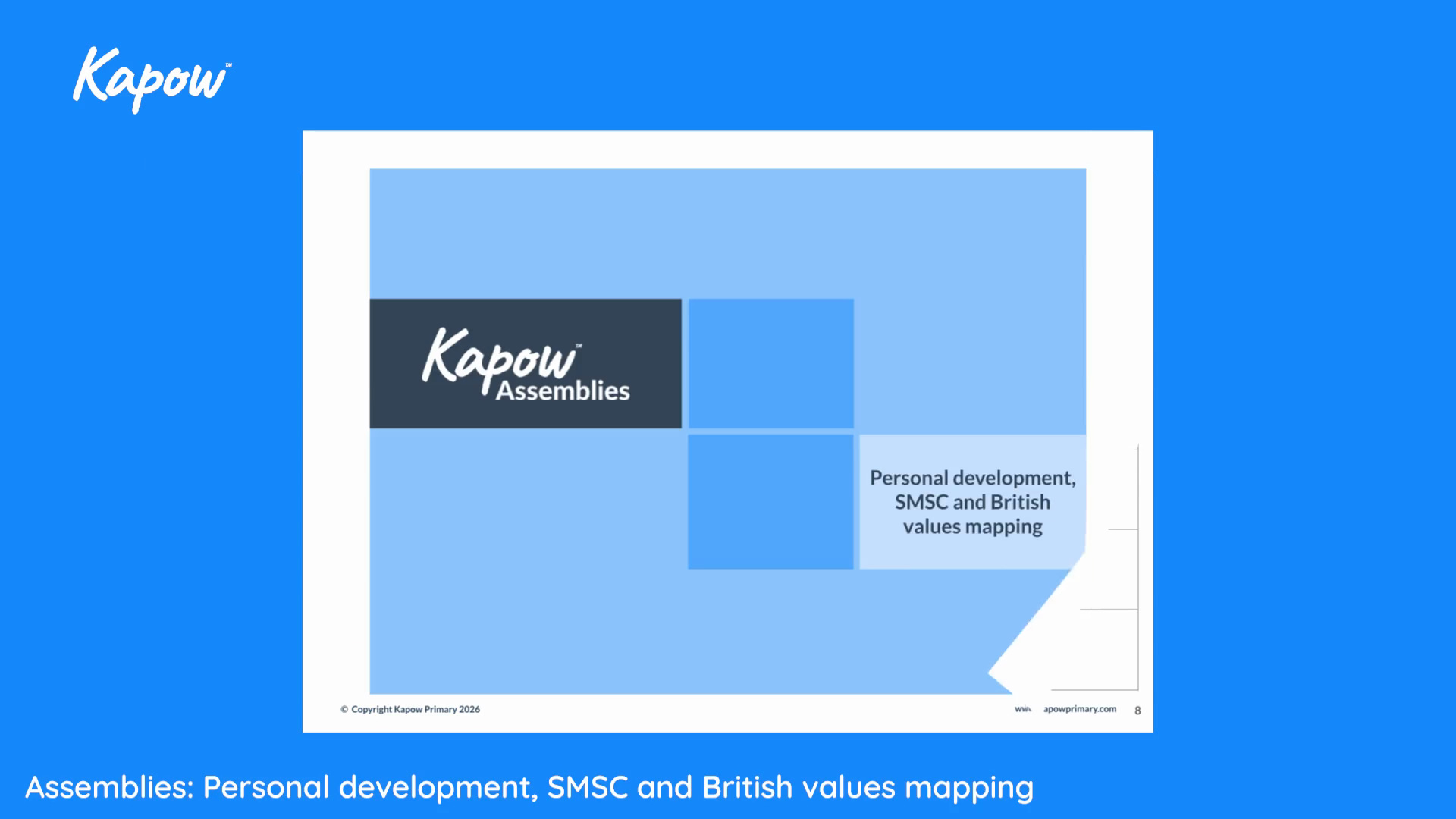 Using Kapow Assemblies - Kapow Primary