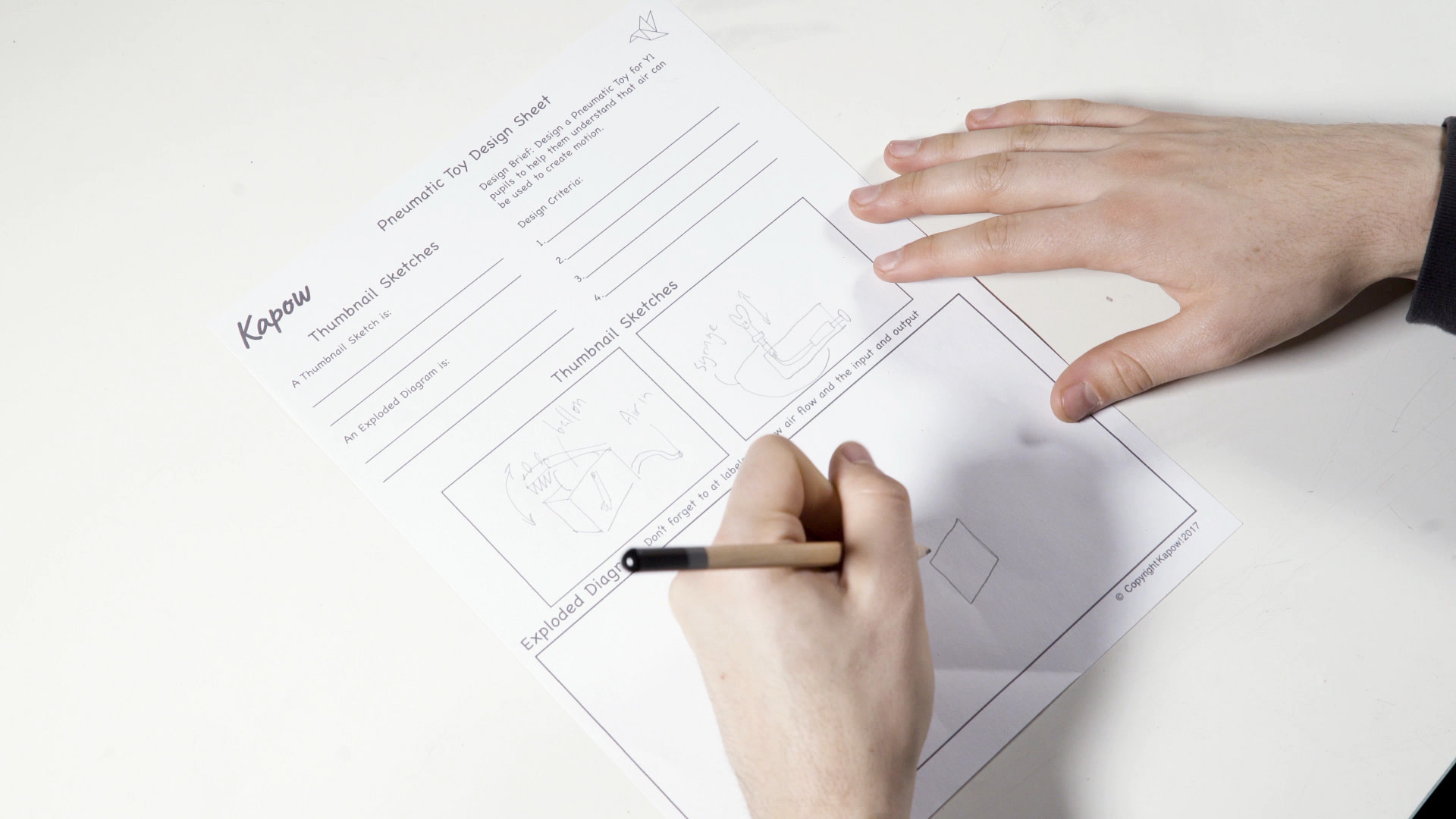 D&T Evaluation Template - Kapow Primary