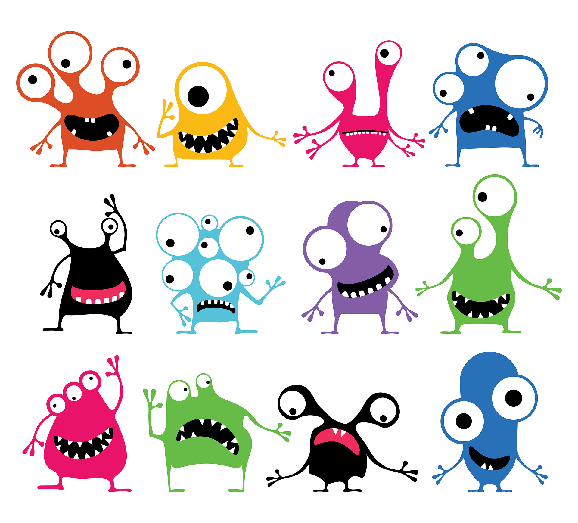 French monster pets - Kapow Primary