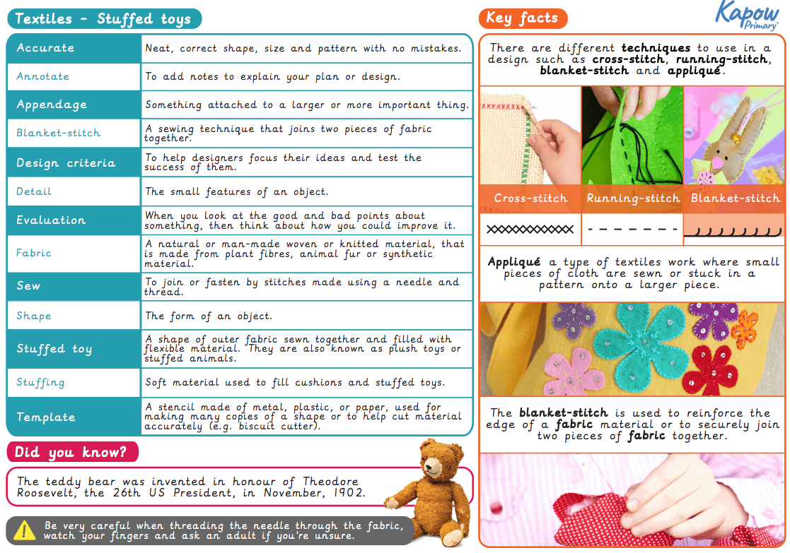 Primary Design and Technology Resources | Kapow Primary