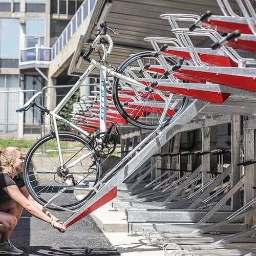 Bike parking space dimensions | Turvec