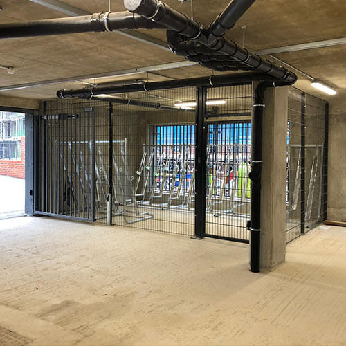 Secure Cycle Caging | Turvec