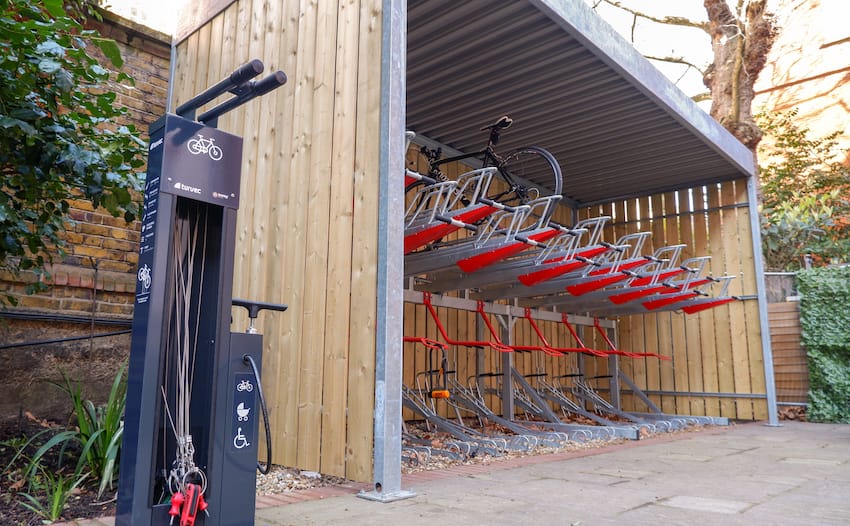 Retrofitting Cycle Parking For Period Property Offices - Turvec